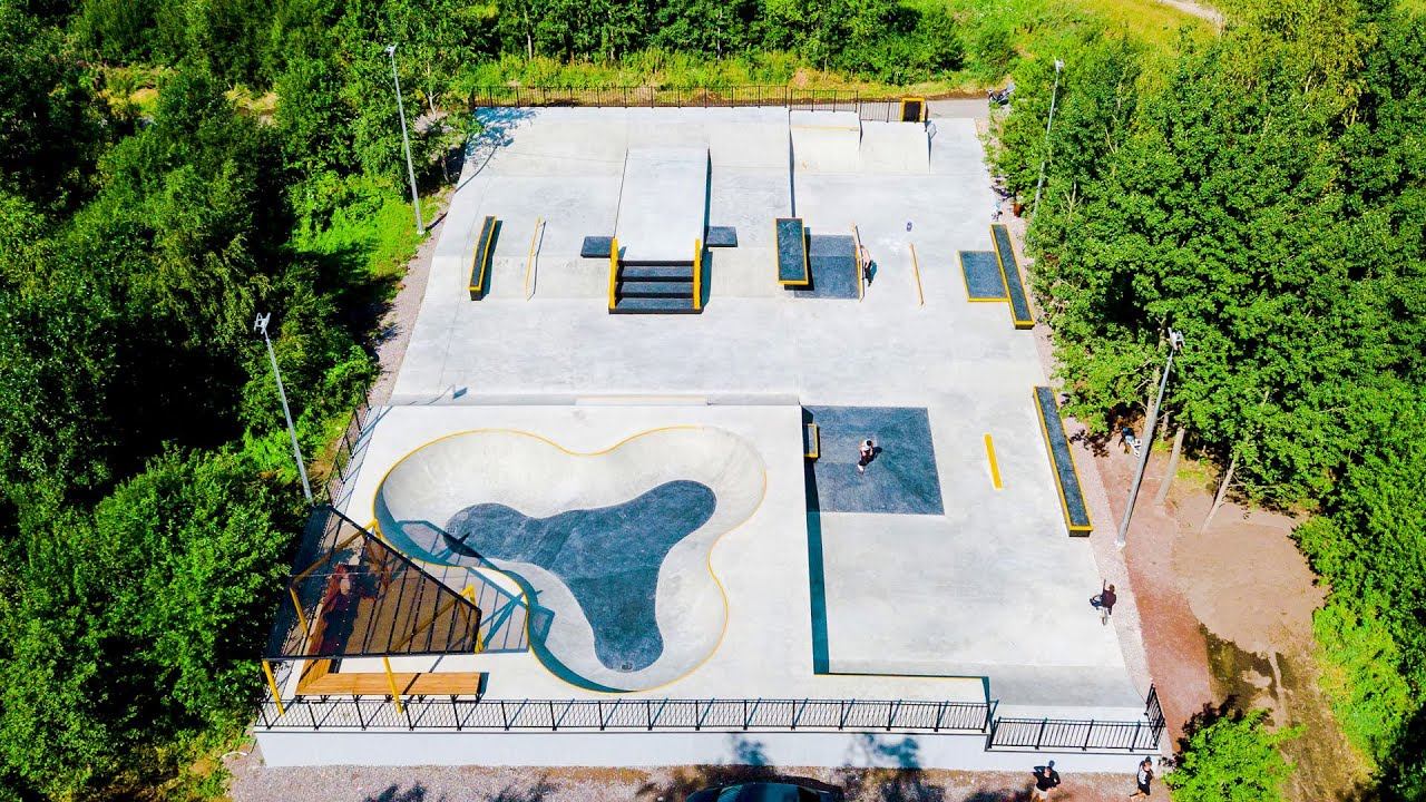 БЕТОННЫЙ СКЕЙТ ПАРК #FKRAMPS В БУГРАХ | CONCRETE SKATEPARK IN BUGRY