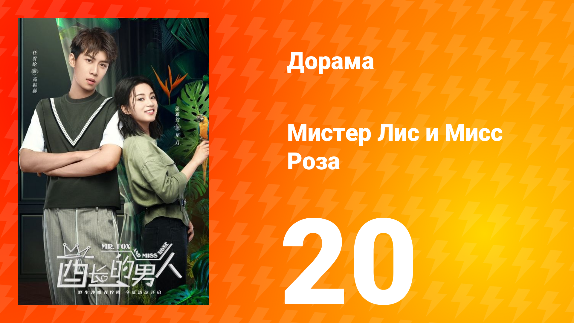 Мистер Лис и Мисс Роза 1 сезон 20 серия