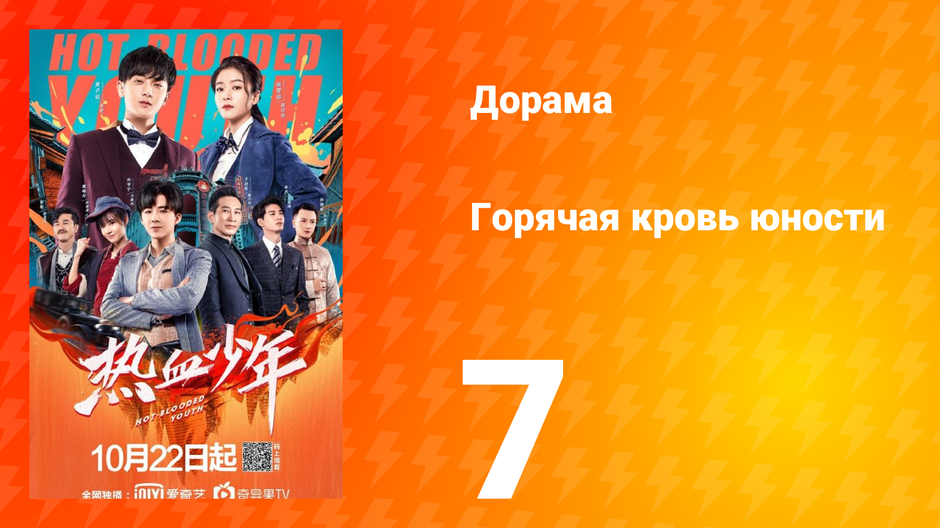 Горячая кровь юности 1 сезон 7 серия