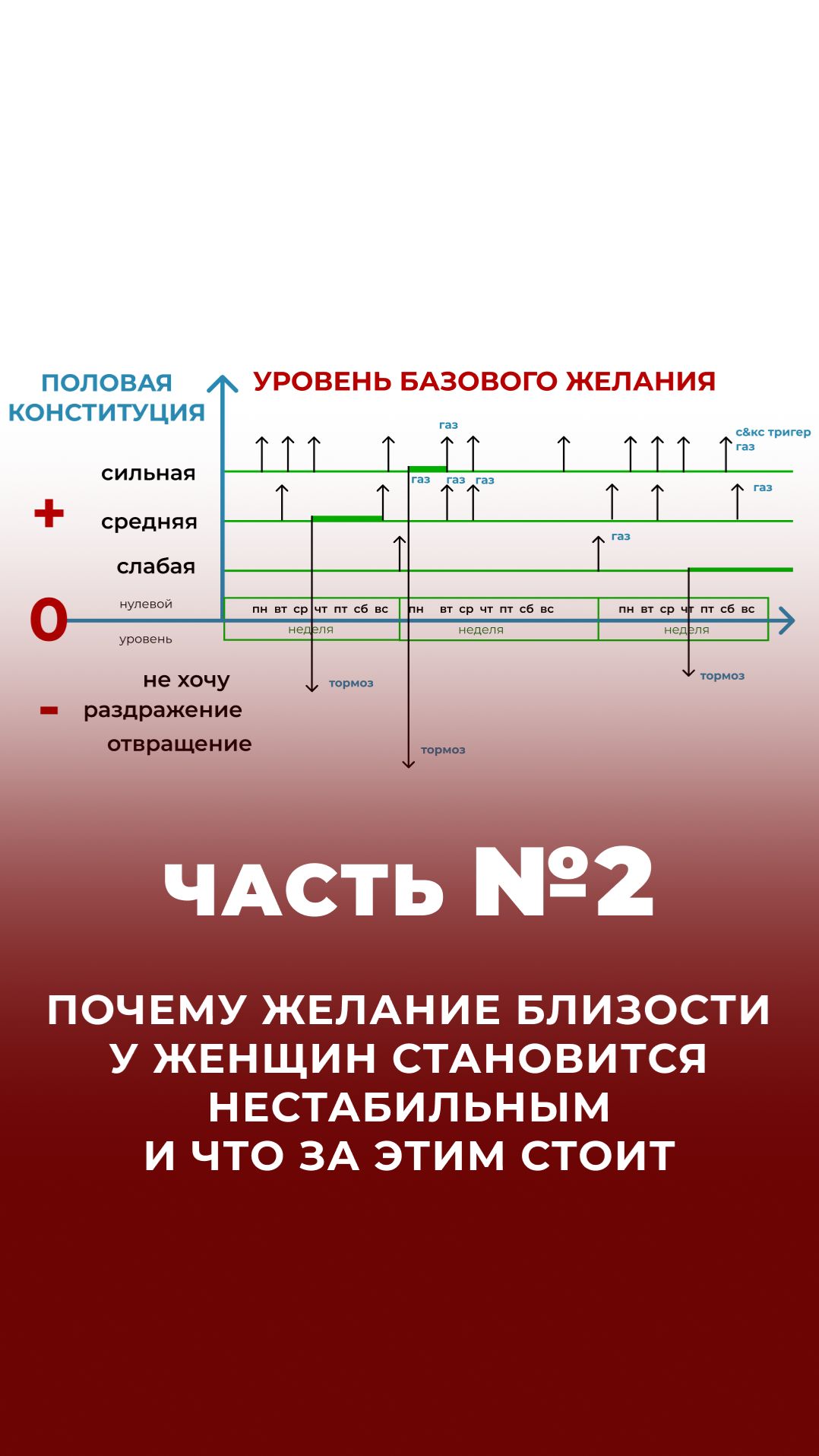 Часть №2. Почему желание близости у женщин становится нестабильным и что за этим стоит.