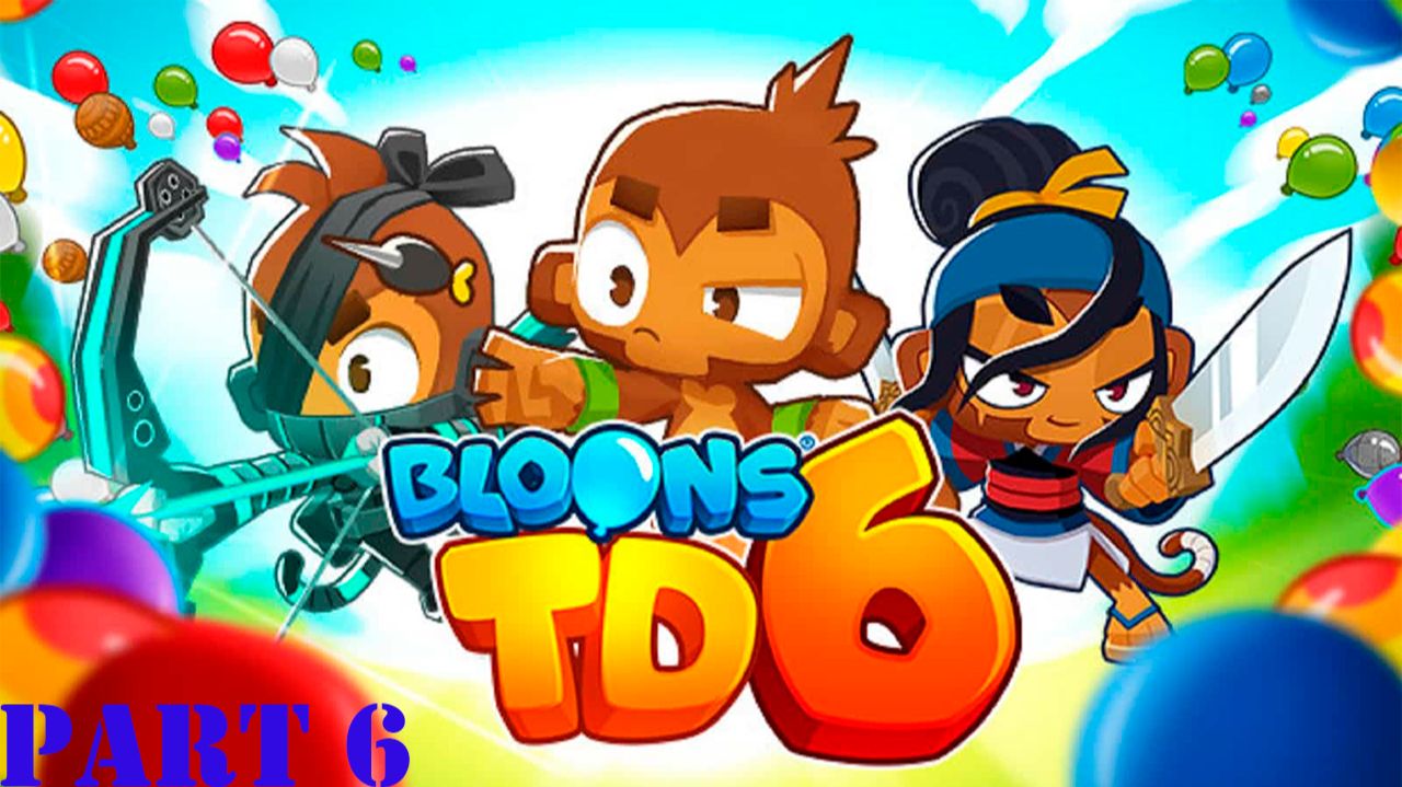 Прохождение игры - Bloons TD 6 (этап начальный) (без комментариев)