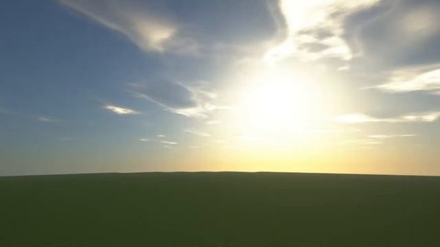 Красивый закат в Minecraft | С улучшенной графикой