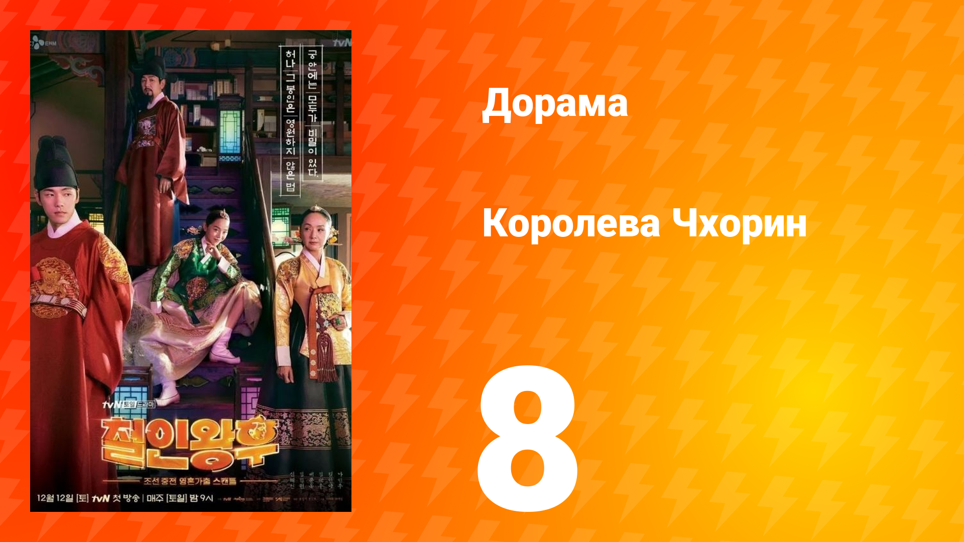 Королева Чхорин 1 сезон 8 серия