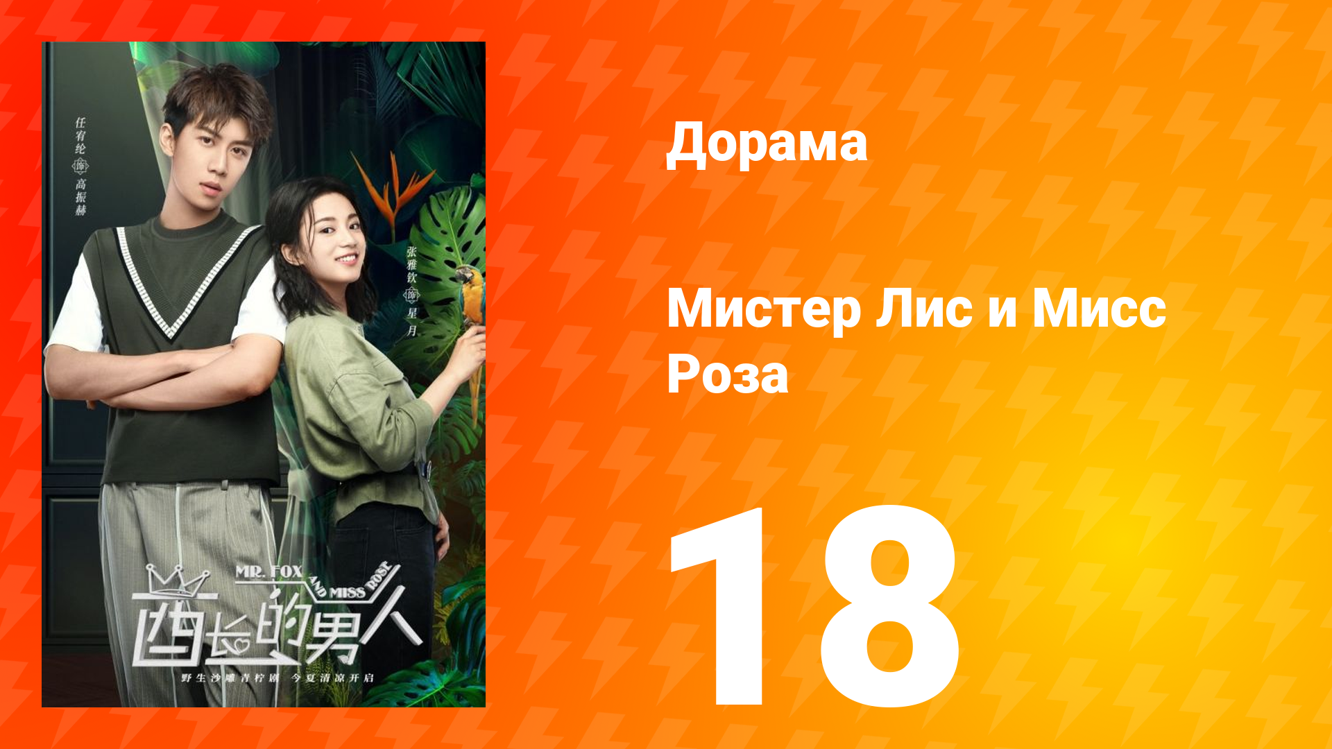 Мистер Лис и Мисс Роза 1 сезон 18 серия