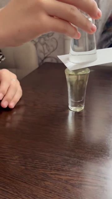 Опыт с несмешивающимися жидкостями различной плотности. Физика 7 класс