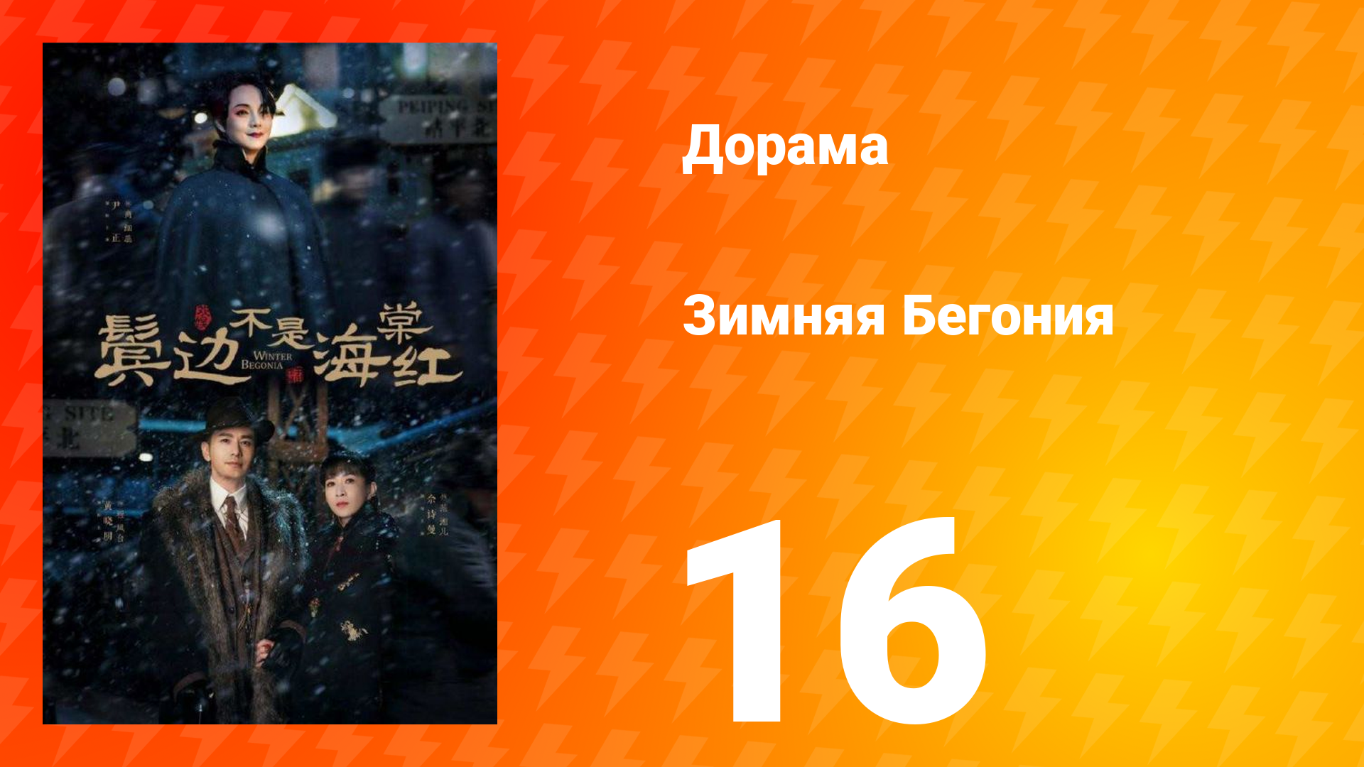 Зимняя Бегония 1 сезон 16 серия