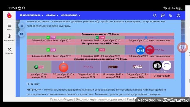 История логотипов четырнадцатого мультиплекса каналов в Смотрёшка ТВ