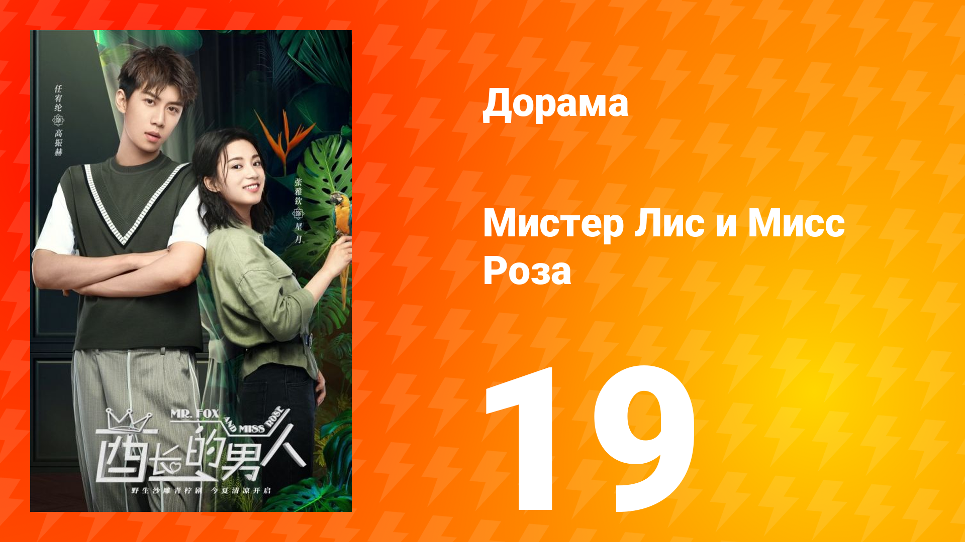 Мистер Лис и Мисс Роза 1 сезон 19 серия