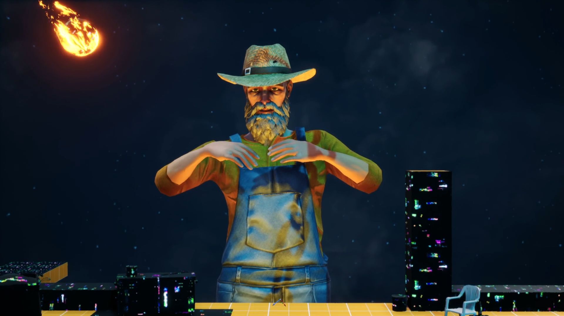 Босс Фермер в Goat Simulator 3