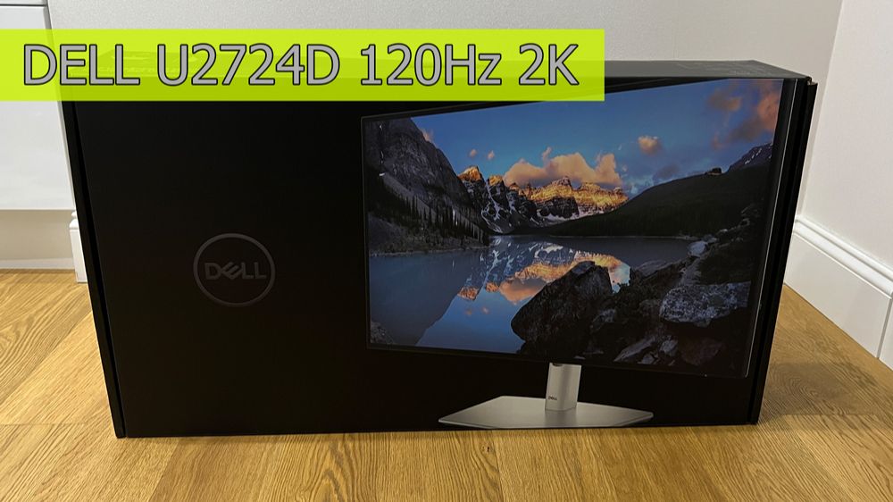 Монитор DELL U2724D ultrasharp 120Hz 2K c IPS Black