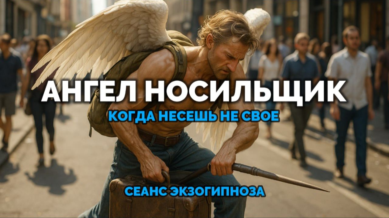 АНГЕЛ НОСИЛЬЩИК КОГДА НЕСЕШЬ НЕ СВОЕ