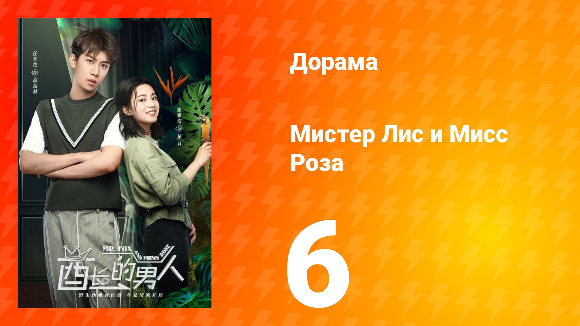 Мистер Лис и Мисс Роза 1 сезон 6 серия