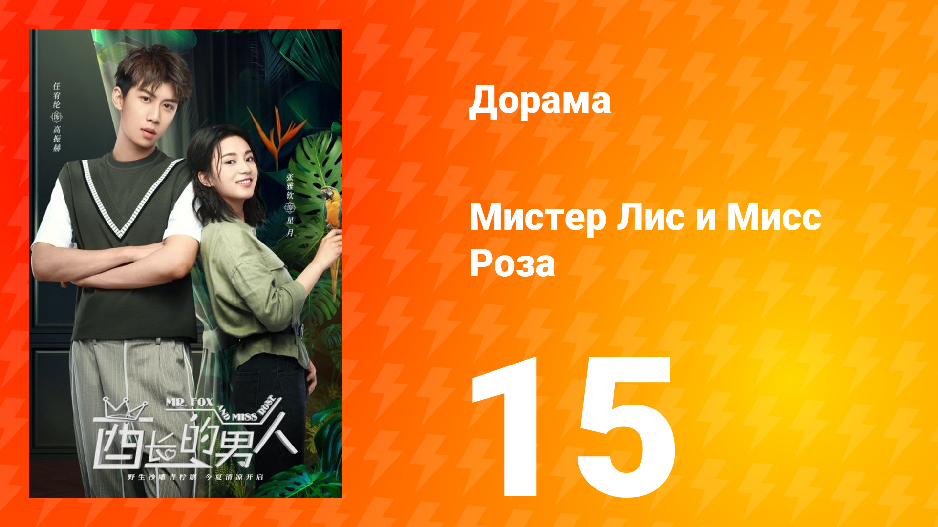 Мистер Лис и Мисс Роза 1 сезон 15 серия