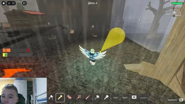 Динамит и новые пещеры в 99 nights in the forest.