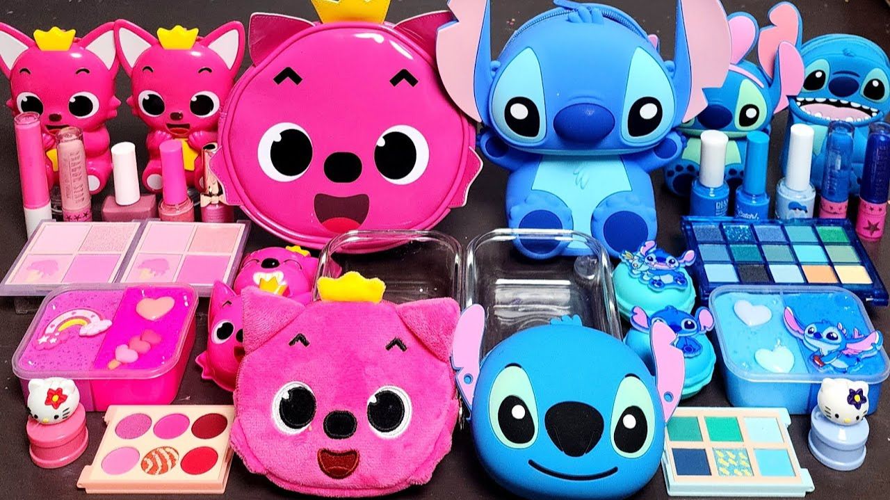 АСМР ПингФонг и Стич , смотри какие Слаймы получаются