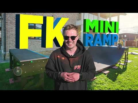 СЫН - ЭКСТРЕМАЛ? | МИНИ РАМПА #FKRAMPS ДЛЯ ДАЧИ