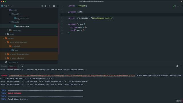 007 Proto Java Option - Package