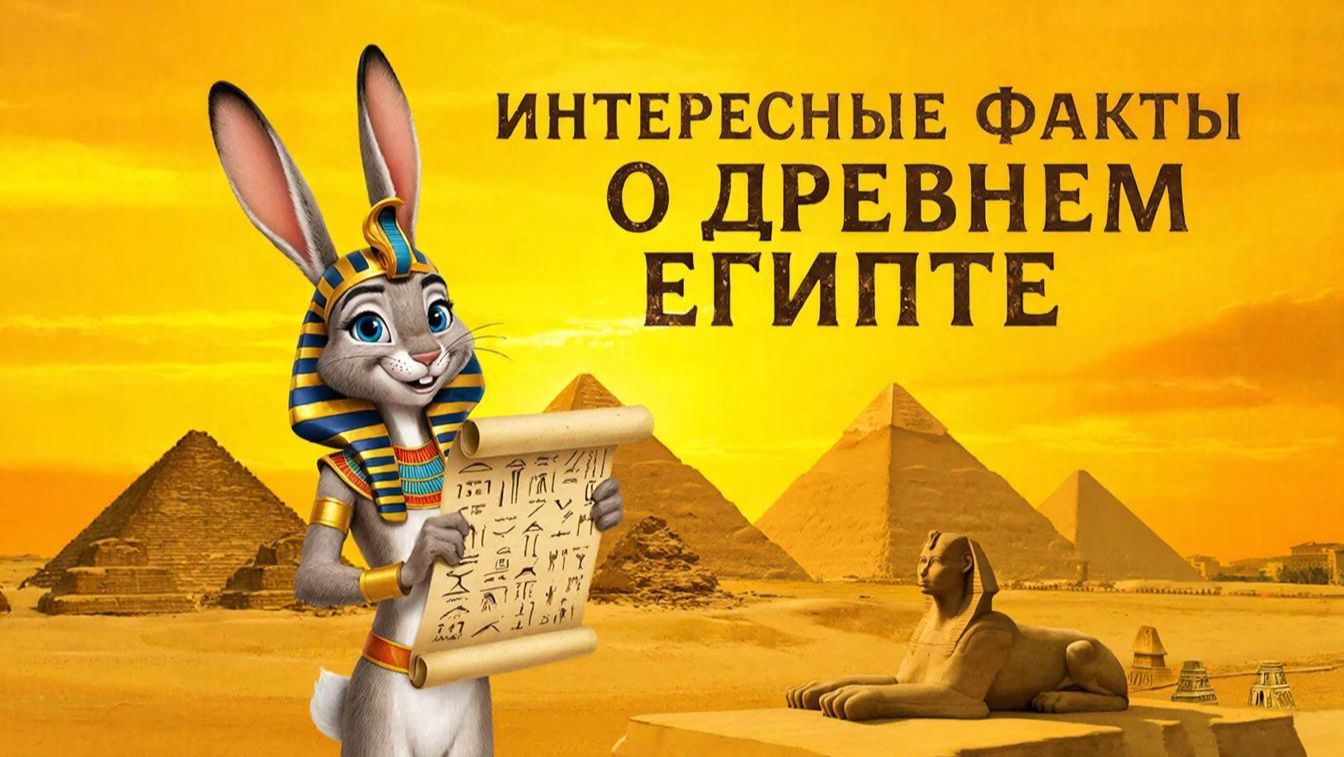 Обучающий мультфильм для детей. Интересные факты о древнем Египте