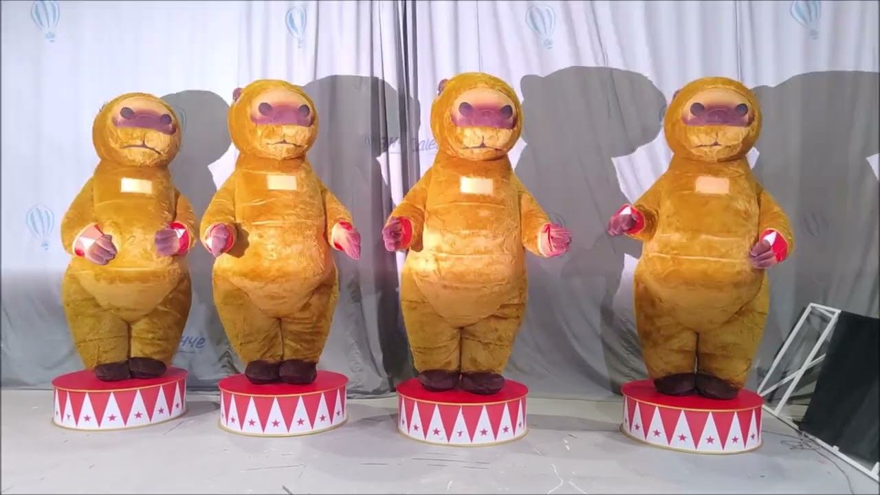 Дрессированные  малыши Капибары !