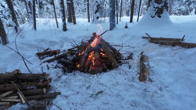 Снег и огонь ...