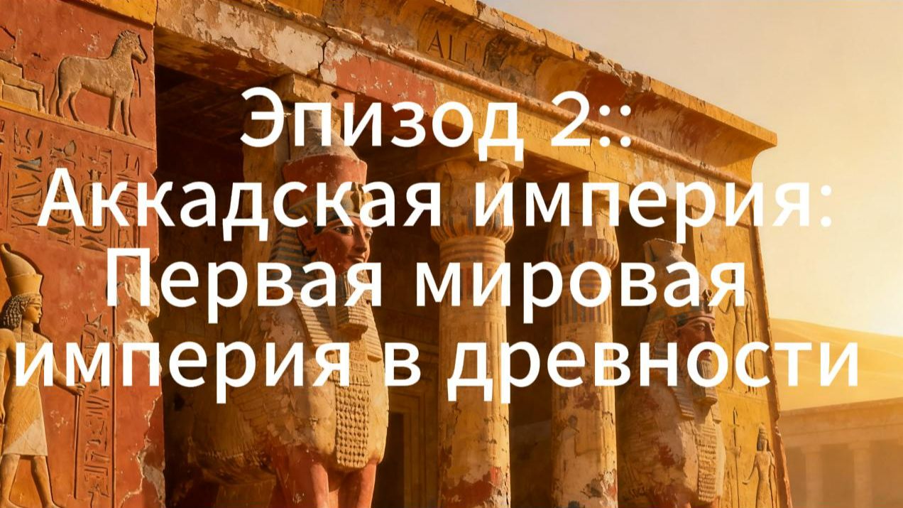 АККАДСКАЯ ДЕРЖАВА. Первая империя в истории человечества \ Саргон Великий \ История древнего Востока