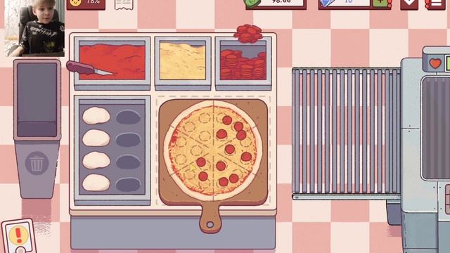 играю в хорошая пицца , отличная пицца