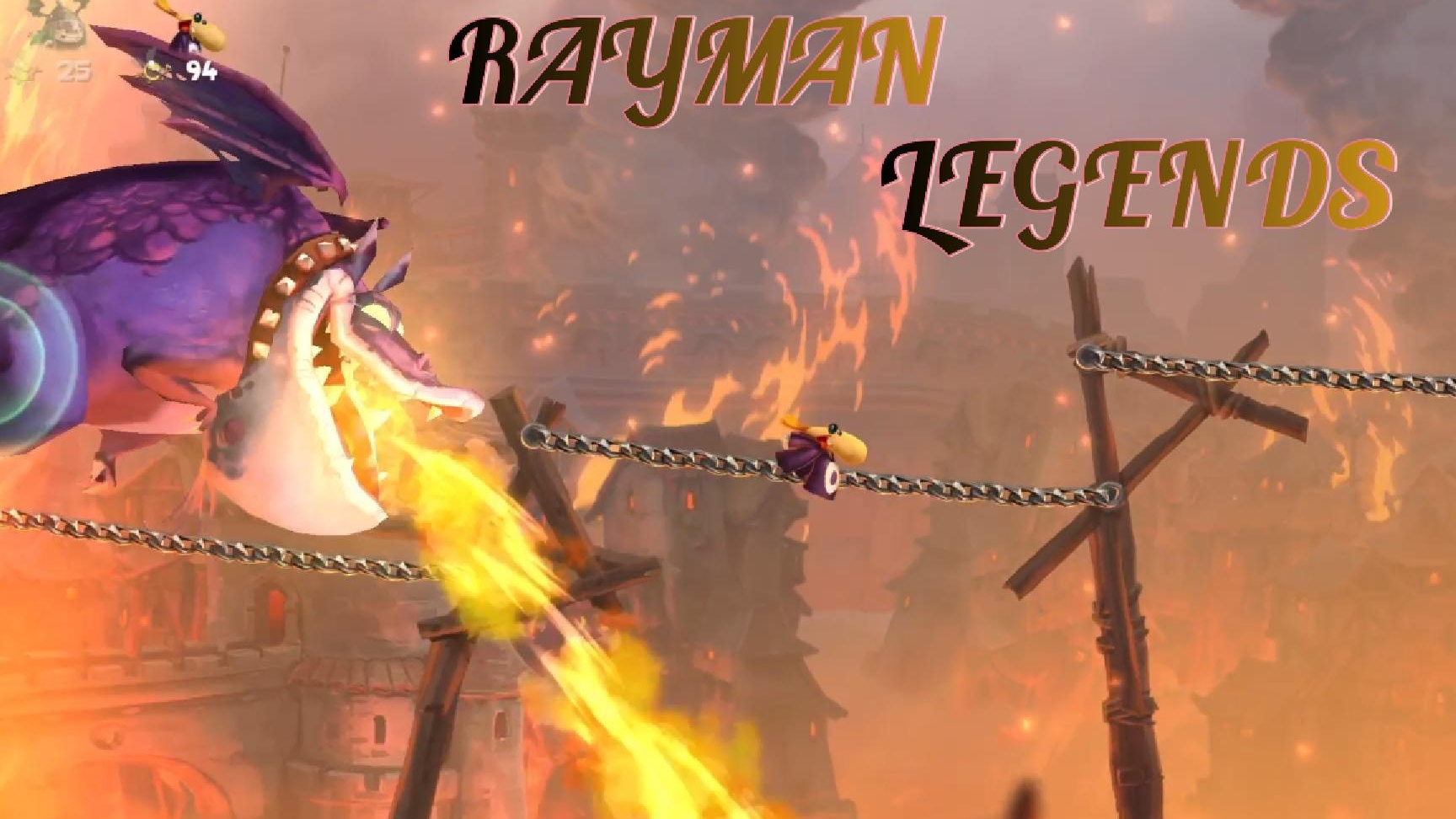 Rayman legends уровень на скорость