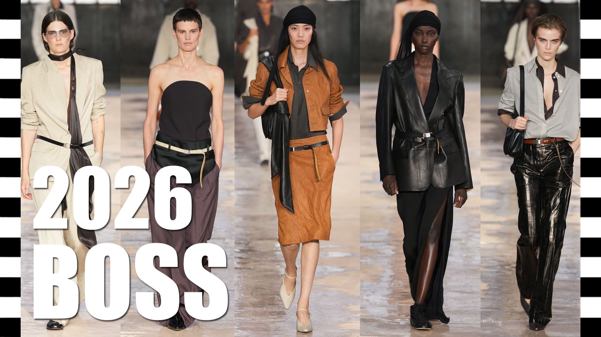 🔥 BOSS коллекция весна-лето 2026 с ДЕТАЛЯМИ крупным планом, на Неделе моды в Милане