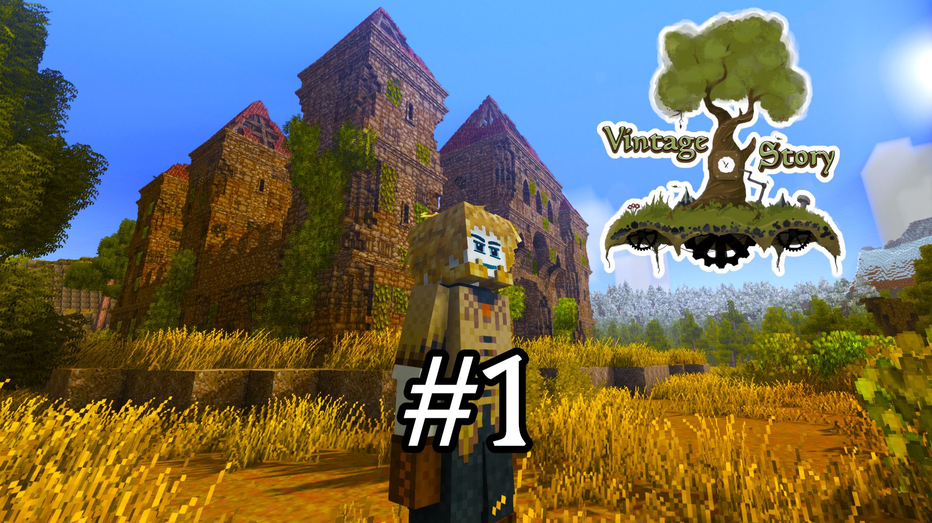 Vintage Story №1 / Май, от северного полюса до экватора за час! / На краю света! / Прохождение игры