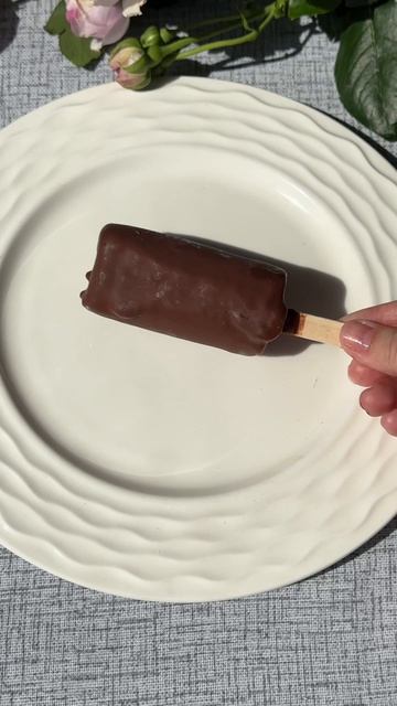 ASMR эскимо "Пломбир на сливках"