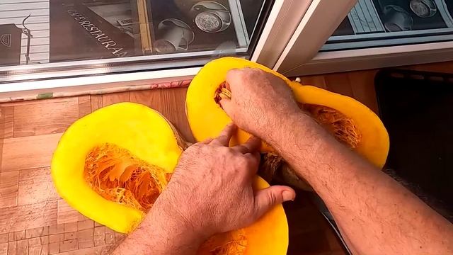 Тыква ЗИМНЯЯ СЛАДКАЯ в середине января