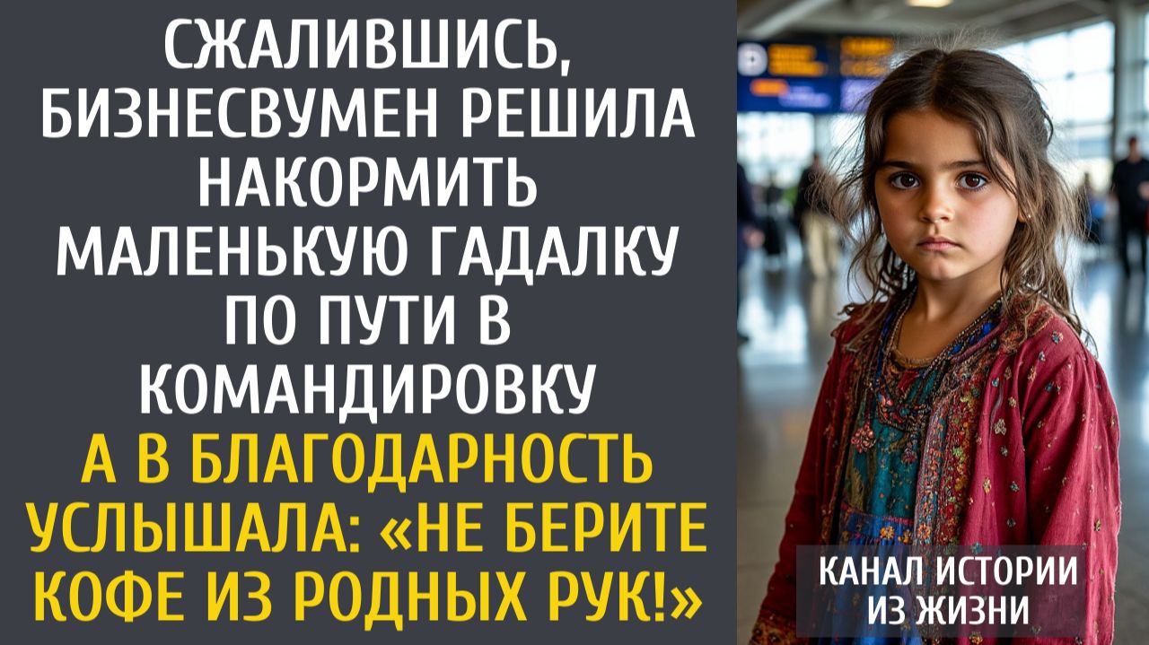 Не берите кофе из родных рук! - услышала бизнесвумен, накормившая гадалку по пути в командировку…