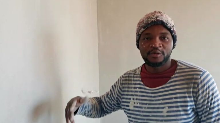 Штукатурка по Русски. Африканцы теперь могут!