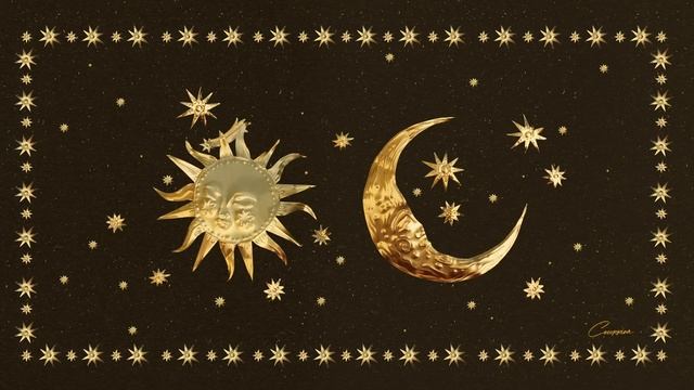 Ночное небо и небесная атмосфера | Солнце, Луна и падающие звёзды