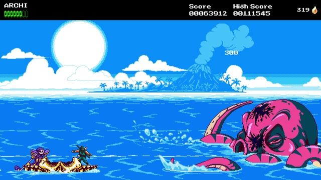 Босс ОктоПи в The Messenger - Picnic Panic DLC