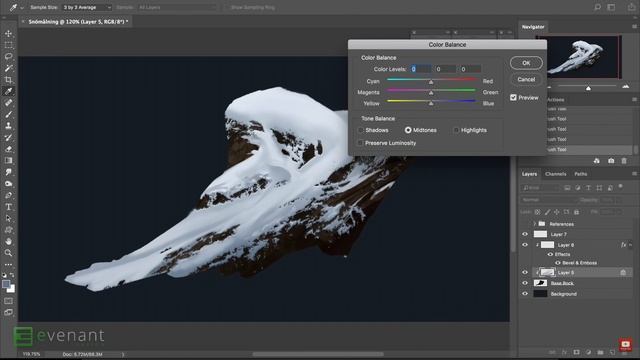 30 WALID FEGHALI Painting Snow Tutorial - Digital Painting Basics - Concept Art