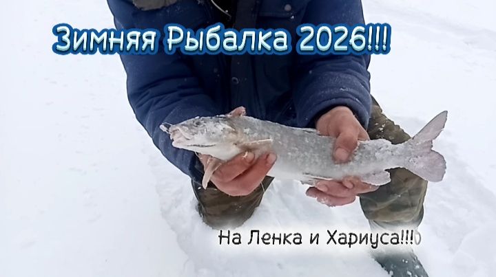 Зимняя Рыбалка 2026 в Январе на Ленка и Хариуса!!! Где Я ПРОВАЛИЛСЯ под Лëд и не ЗАДАЛСЯ!!!!