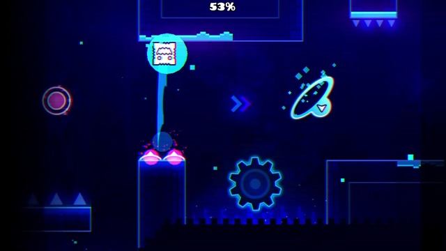 Geometry Dash top level.