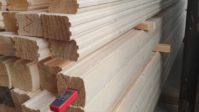 Купить баню из сухого профилированного бруса с компенсационными пропилами под ключ из Пестово