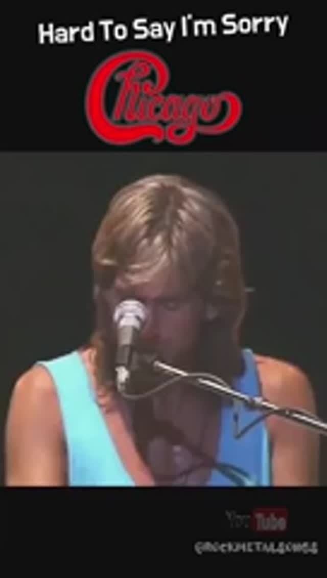 Chicago - Hard to Say I_m Sorry 💔 Classic 80s Ballad