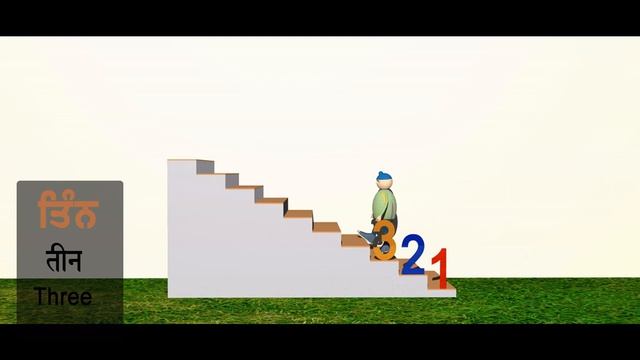 Counting 1 to 10 Punjabi