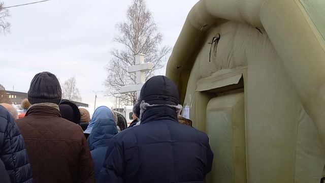 Крестный ход на Иордан. Крещение. 19 января