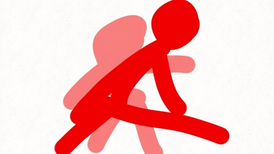 Анимация  Red человек 1.