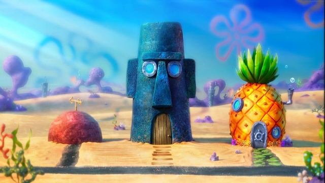 Музыка-фон из Губки Боба Квадратные Штаны | Бикини Боттом | Расслабьтесь перед сменой в Красти Краб