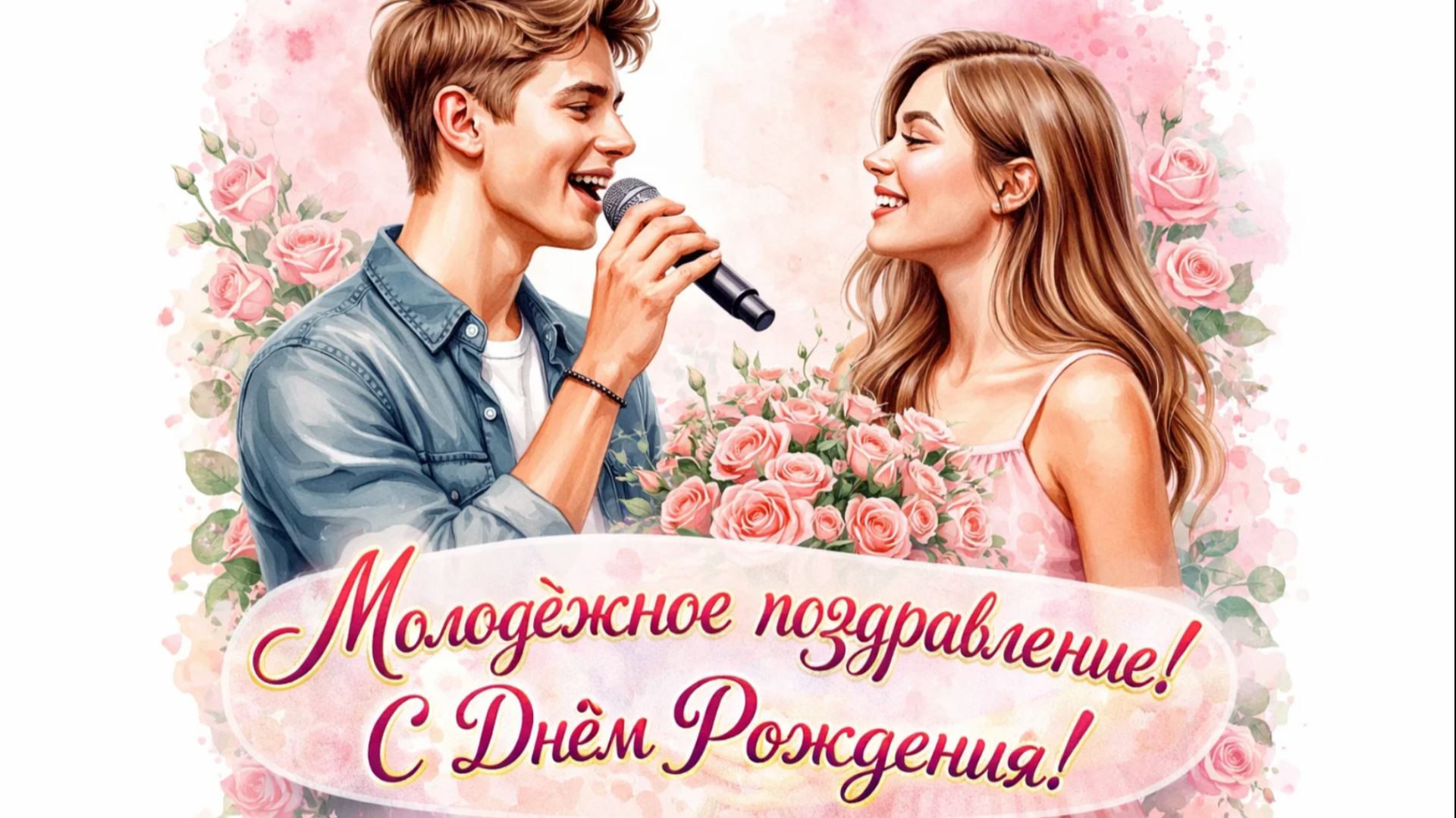 МОЛОДЁЖНОЕ ПОЗДРАВЛЕНИЕ с Днём Рождения!