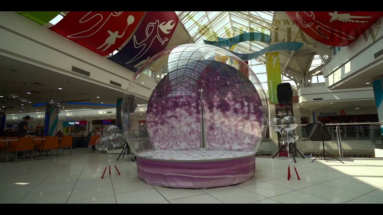 Фотозона Прозрачный шар Snow Globe от Эдвенче