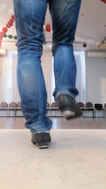 #Степ #танец #чечетка. #Канкан обучение 1 часть 4 связка