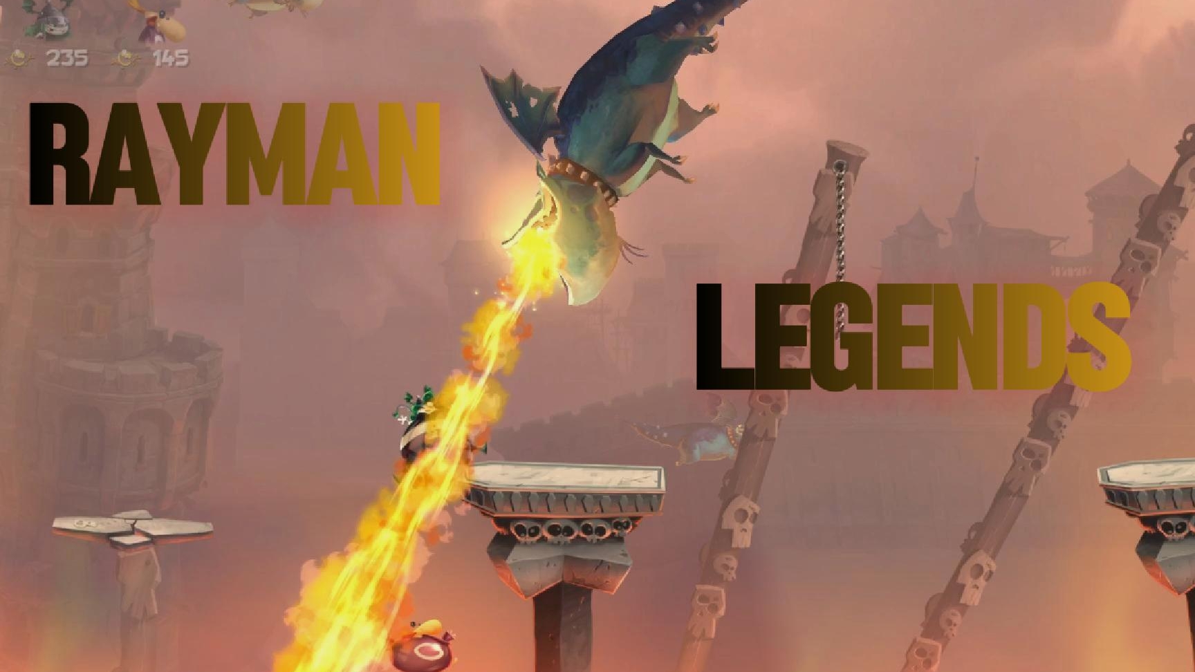 Rayman legends подземелье