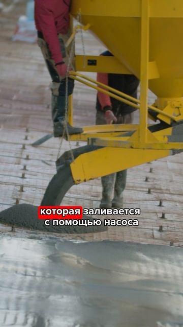 Цементная стяжка на кровле