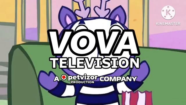 Различные варианты логотипов Vova television с изображением (часть 1)